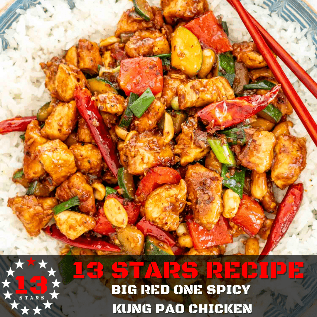 🔥 Big Red One Spicy Kung Pao Chicken Recipe | Bold & Fiery - 13 Stars ...